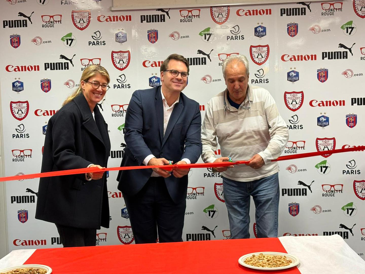 Inauguration du nouveau club-house de Pouchet Sport - Geoffroy Boulard ...